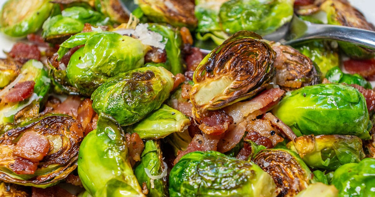 Bacon Brussel Sprouts – Sugar Geek Show