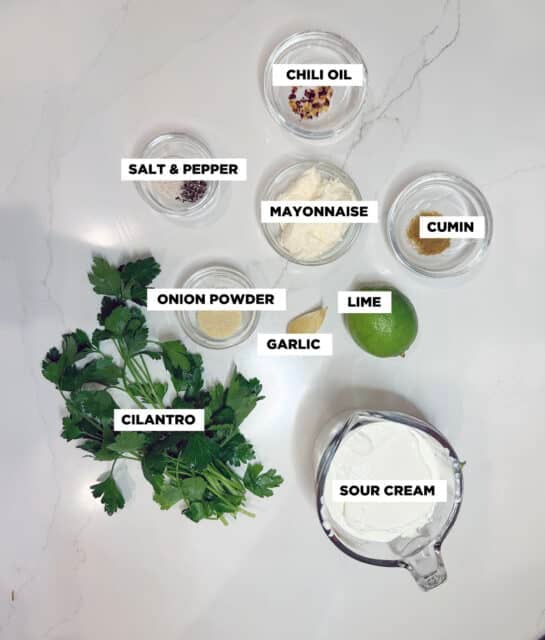 Cilantro Lime Crema – Sugar Geek Show